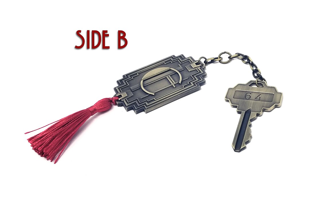 AHS Hotel Cortez Room 64 Key Prop Replica - Etsy