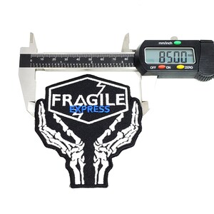 DS Bridges Fragile Patch - Sam Porter Bridges - Embroidered or PVC - Etsy