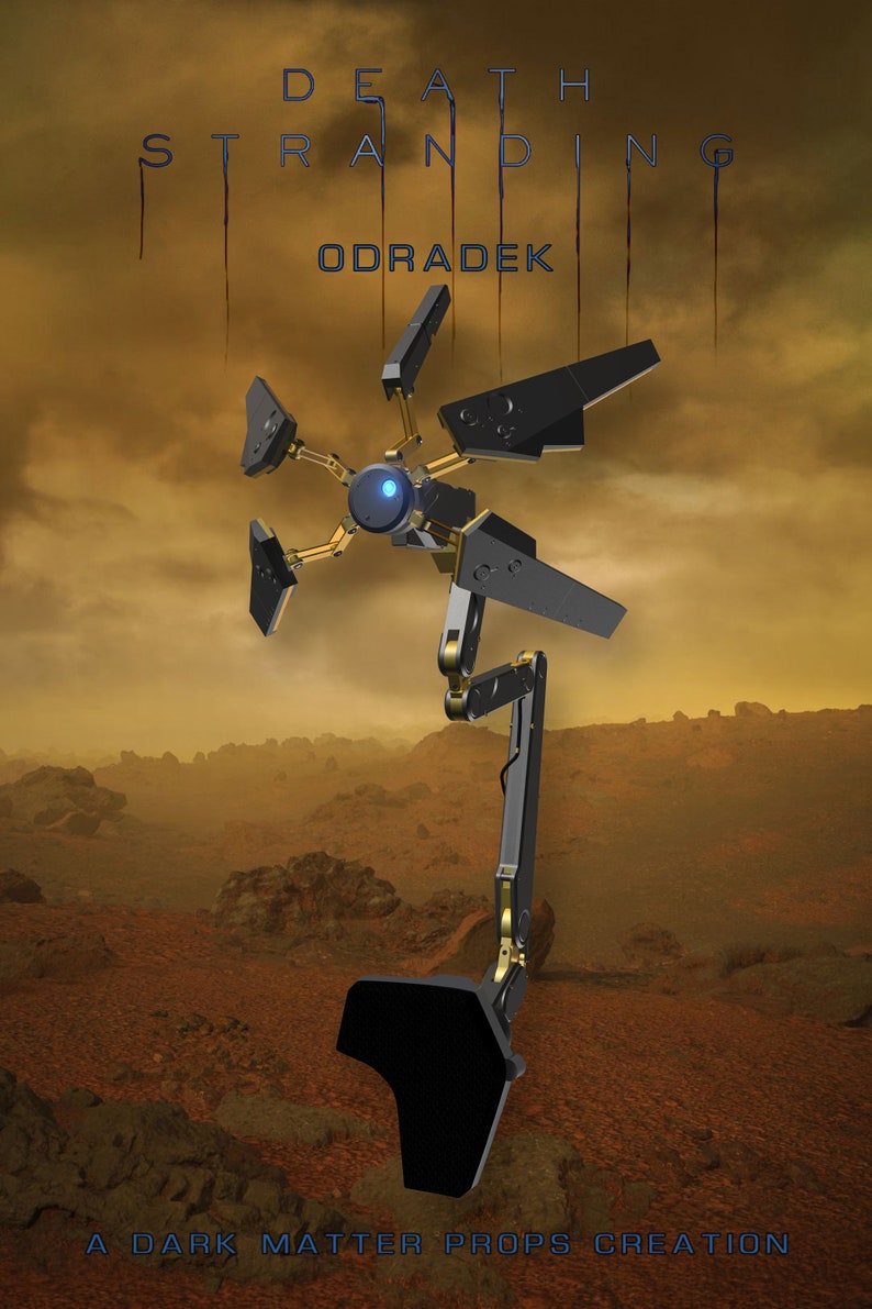 Death Stranding Sam's Odradek 3D Model Screen Accurate | Etsy