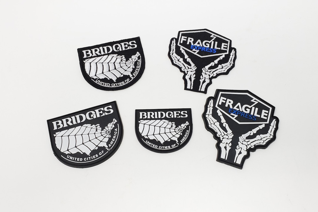 DS Bridges Fragile Patch - Sam Porter Bridges - Embroidered or PVC - Etsy