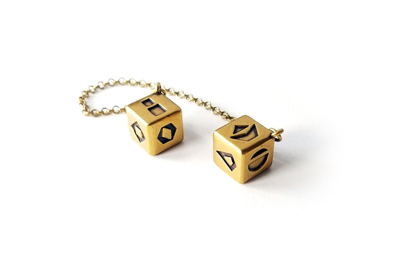 Real Metal Lucky Sabacc Dice Han Solo Star Wars - Etsy