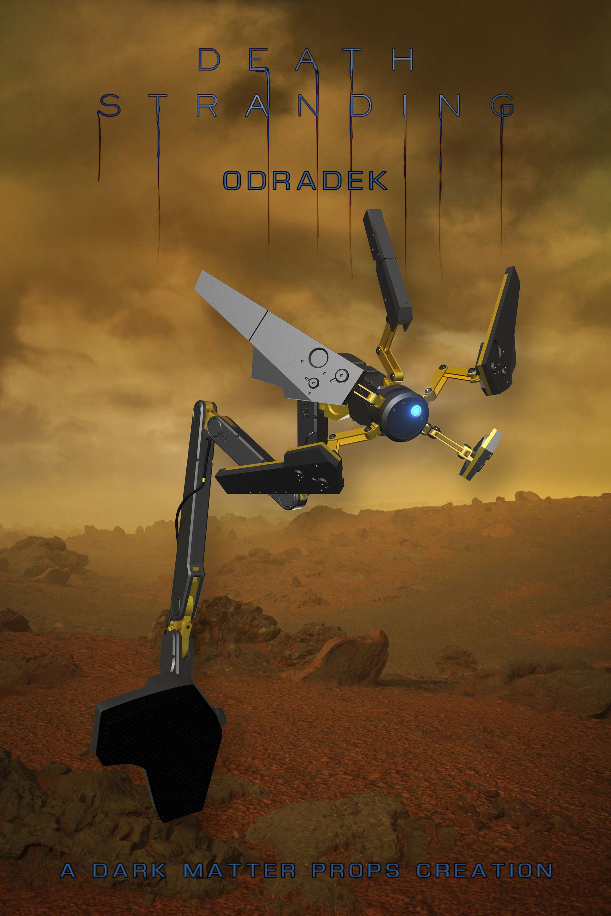 Death Stranding Sam's Odradek 3D Model Screen Accurate | Etsy Canada