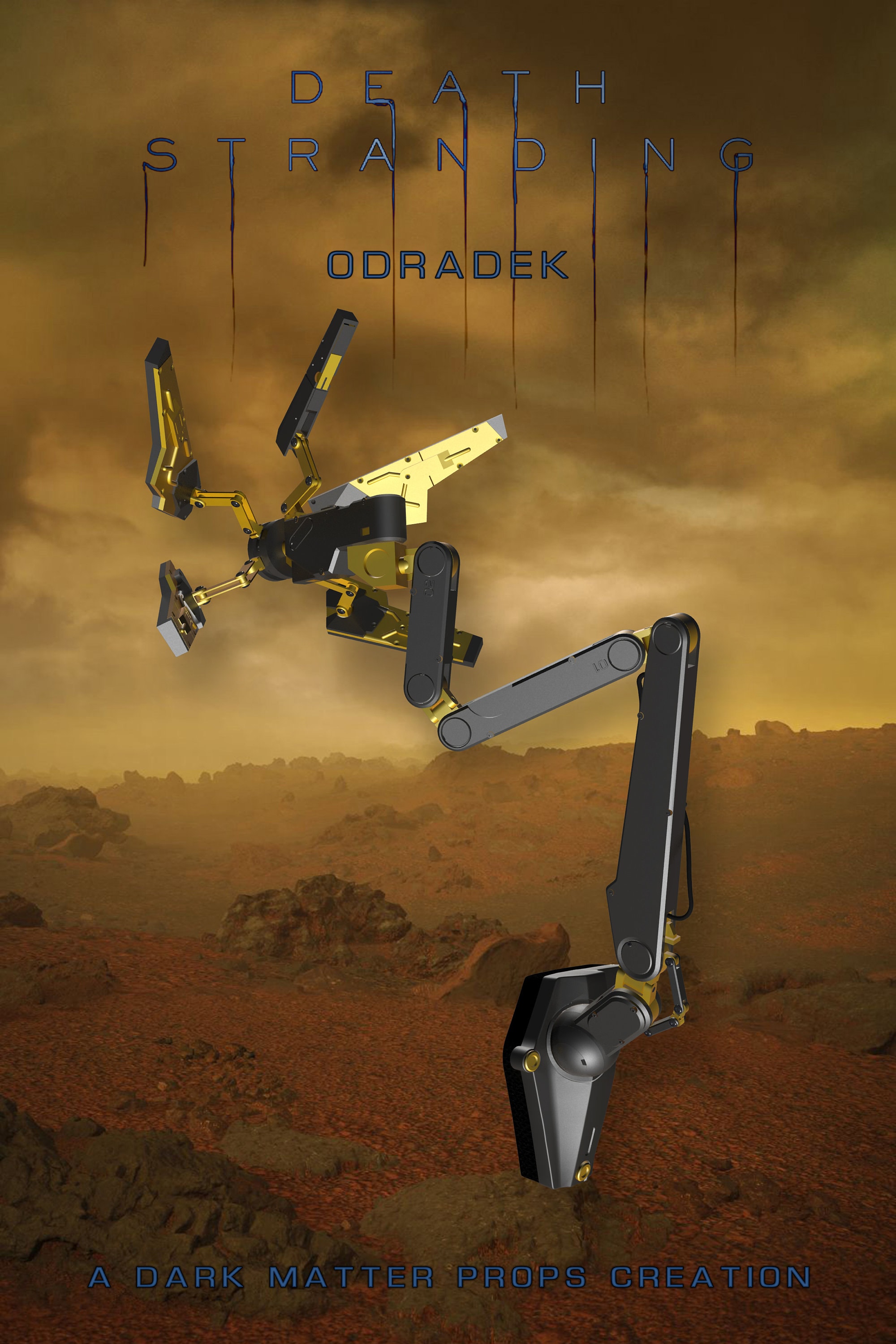 Death Stranding Sam's Odradek 3D Model Screen Accurate | Etsy Canada