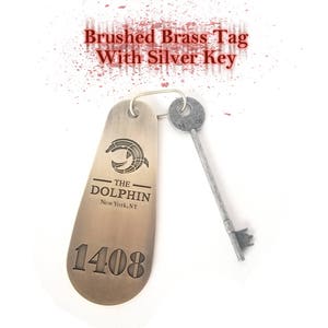 The Dolphin Hotel Room 1408 Key Replica - Etsy
