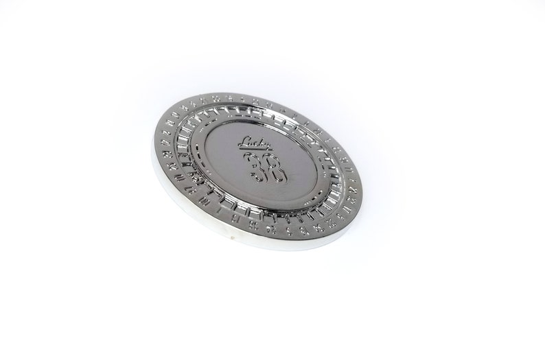 Fallout Platinum Poker Chip Lucky 38 - Etsy Canada