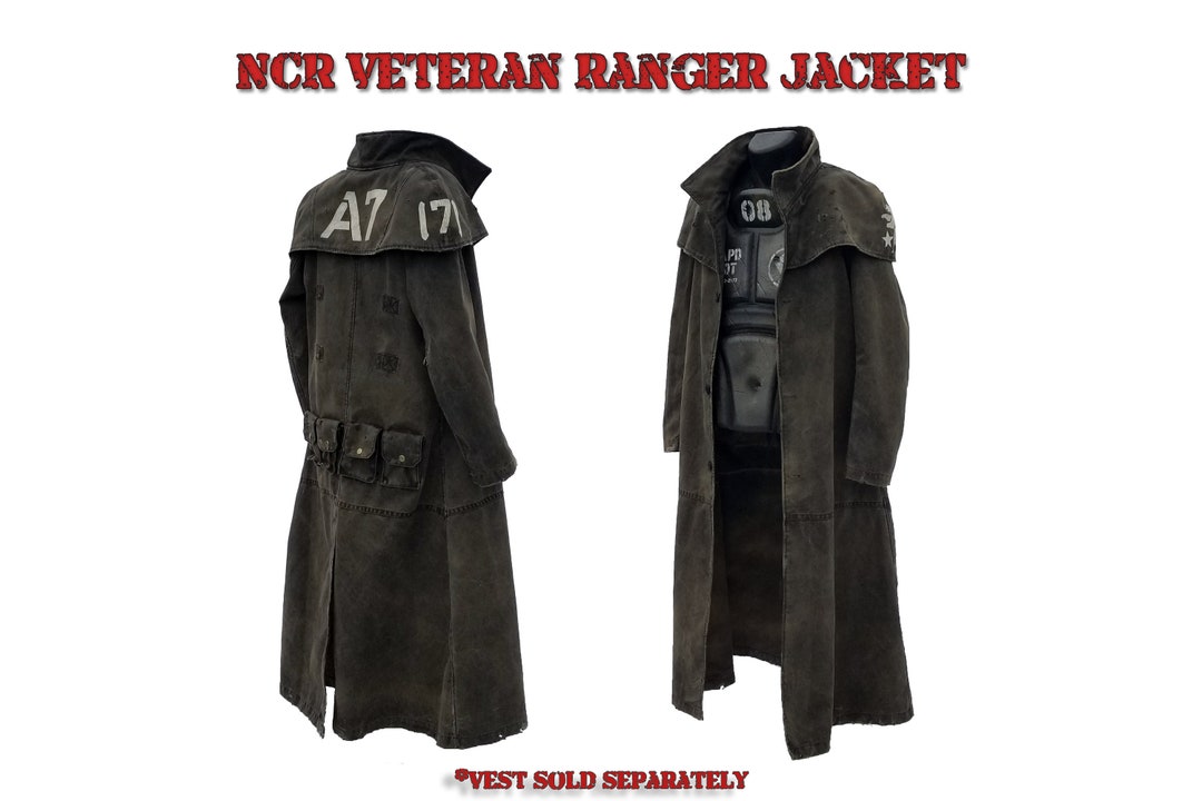 NCR Veteran Ranger Canvas Jacket/duster - Screen Accurate - Etsy