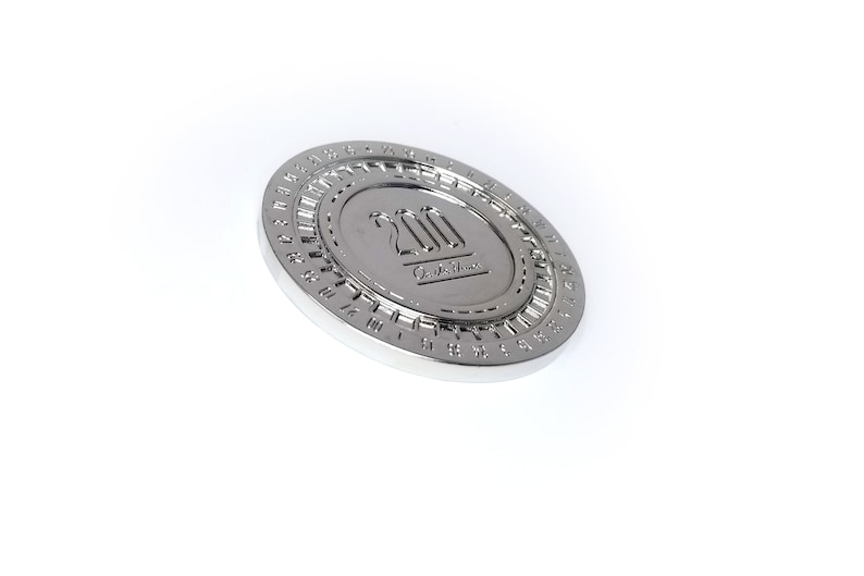 Fallout Platinum Poker Chip Lucky 38 - Etsy