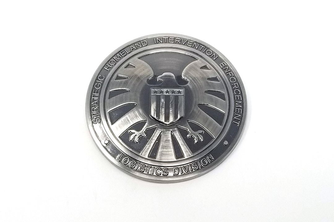 Agents of Shield Badge - Made From Metal! - Etsy