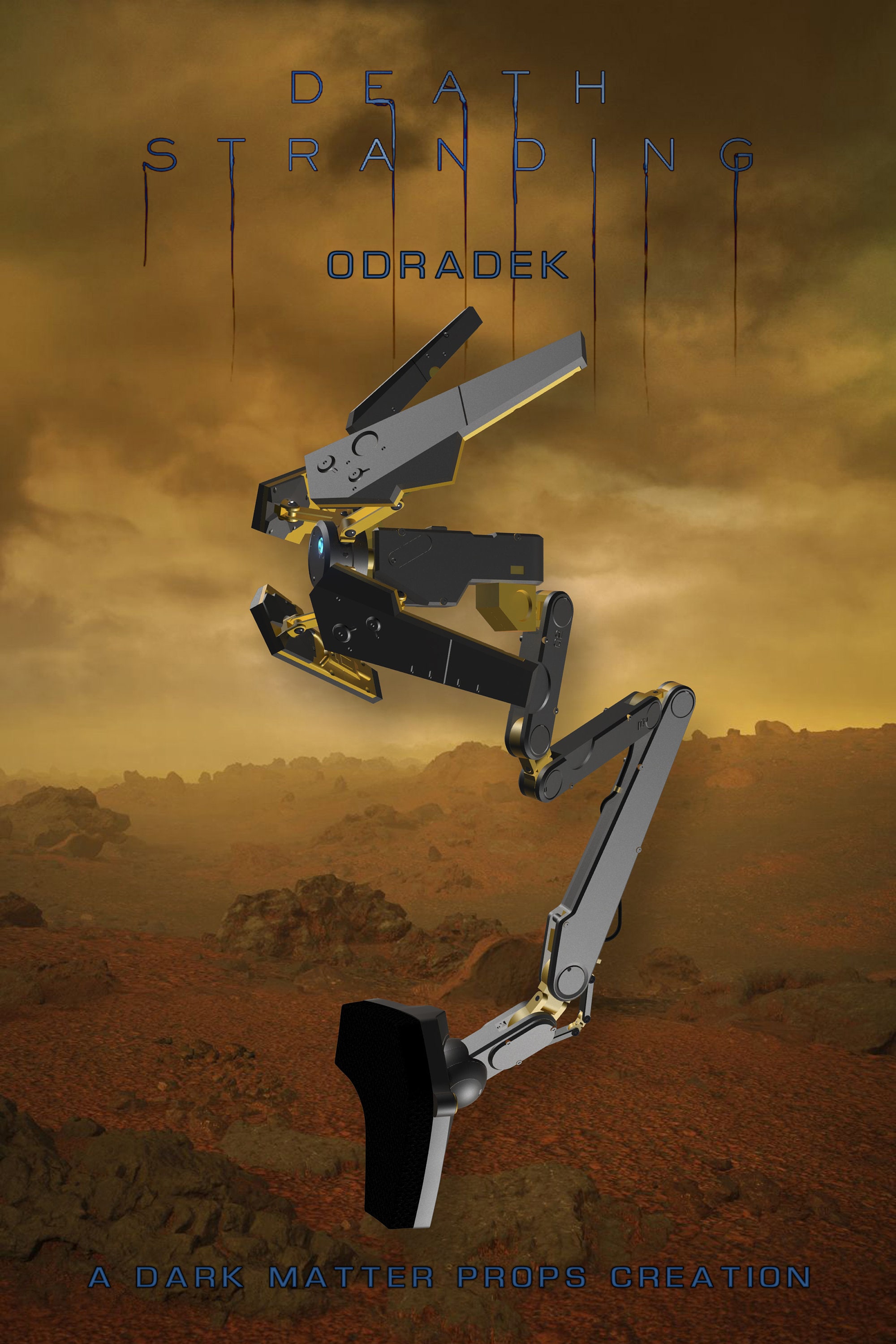 Death Stranding Sam's Odradek 3D Model Screen Accurate - Etsy UK