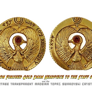 Headpiece to the Staff of Ra From Indiana Jones Made From Metal Both ...