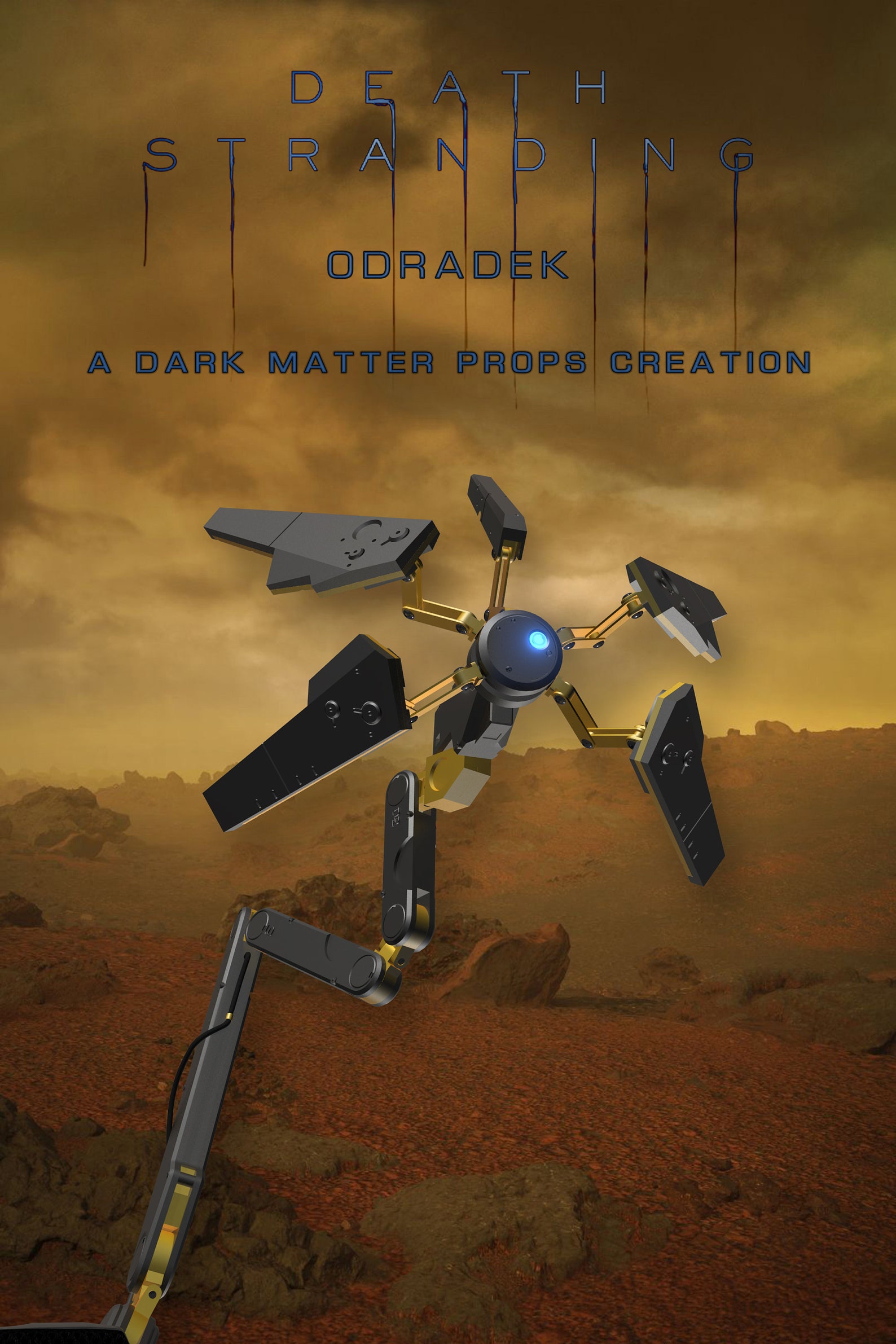 Death Stranding Sam's Odradek 3D Model Screen Accurate - Etsy