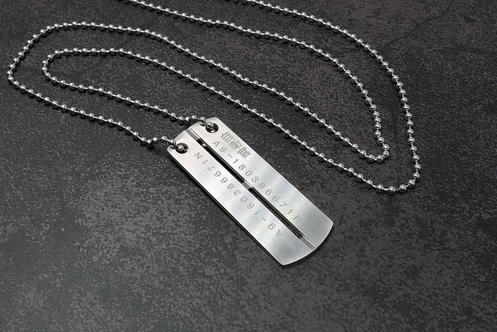 Major's Dog Tag Prop Replica From Ghost in the Shell | Etsy