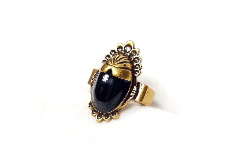Boris Karloff Mummy Scarab Ring Replica - Etsy