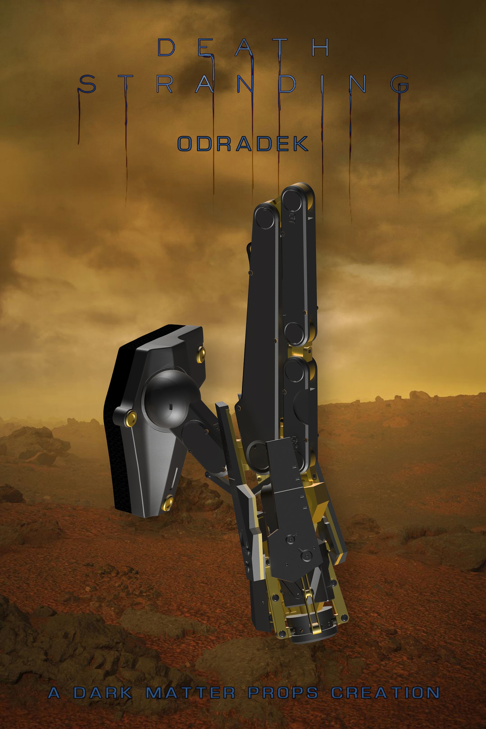 Death Stranding Sam's Odradek - 3D Model - Screen Accurate - Etsy