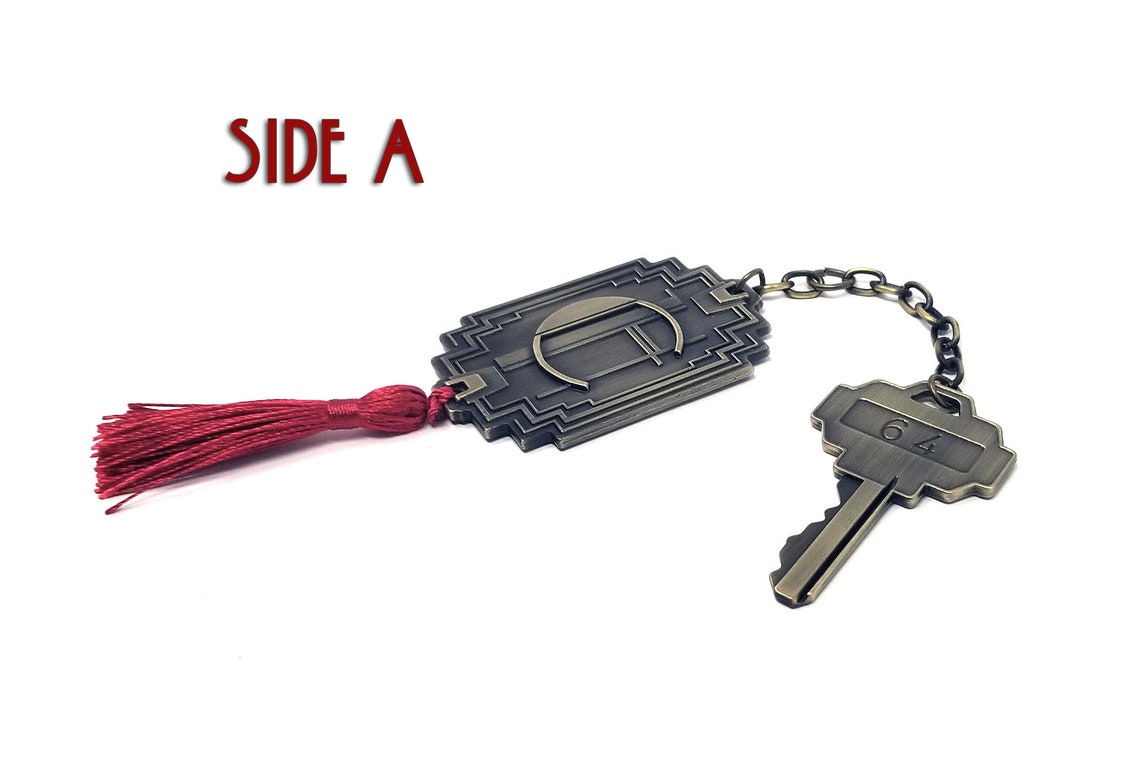 AHS Hotel Cortez Room 64 Key Prop Replica - Etsy