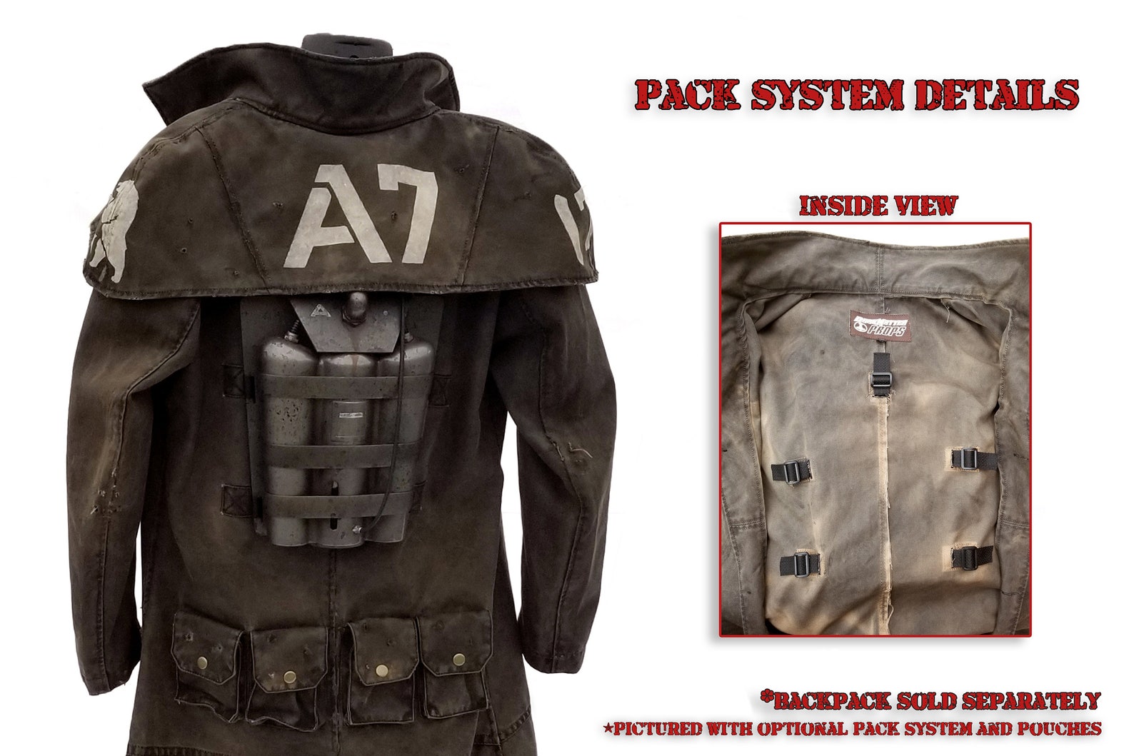 NCR Veteran Ranger Canvas Jacket/Duster Screen Accurate | Etsy