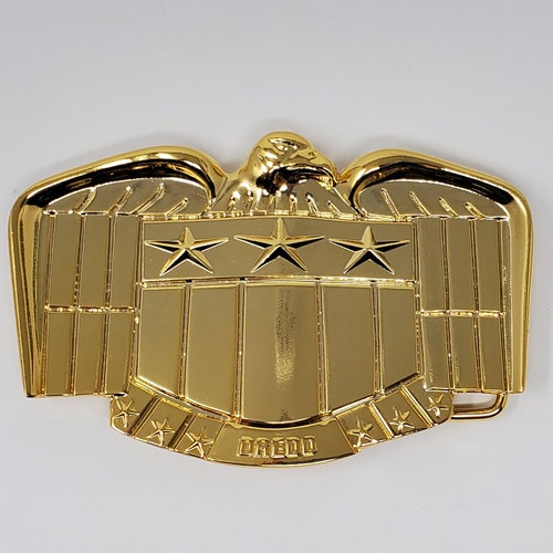 Judge Dredd Belt Buckle Mega City 1 - Etsy