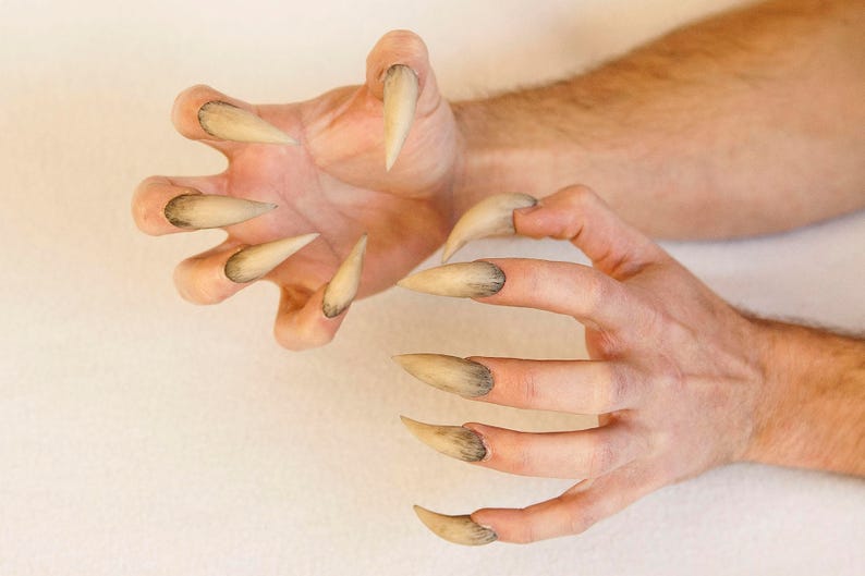 Sabretooth/Beast/Monster/Teen Wolf/Werewolf/Venom Claws | Etsy