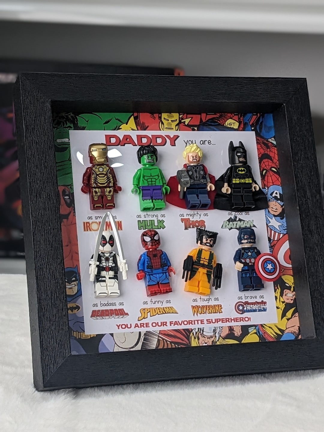 Superhero Dad Gift, Fathers Day Gift, Super Dad, 2024 Fathers Day Gifts ...