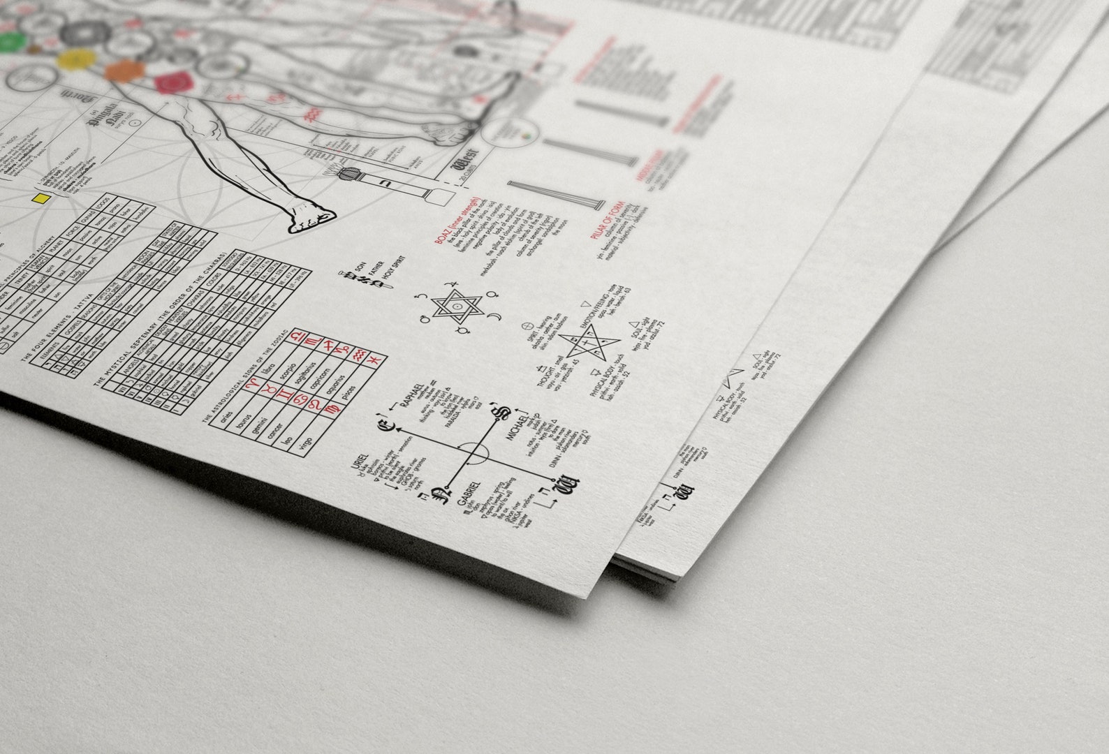 Occult Anatomy Extra Large Occult Poster 36x48 Occult - Etsy