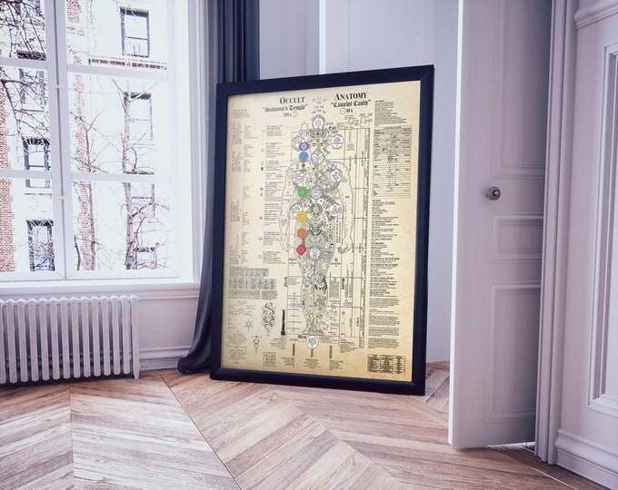Occult Anatomy 2020 Extra Large Occult Poster 36x48, Occult ...