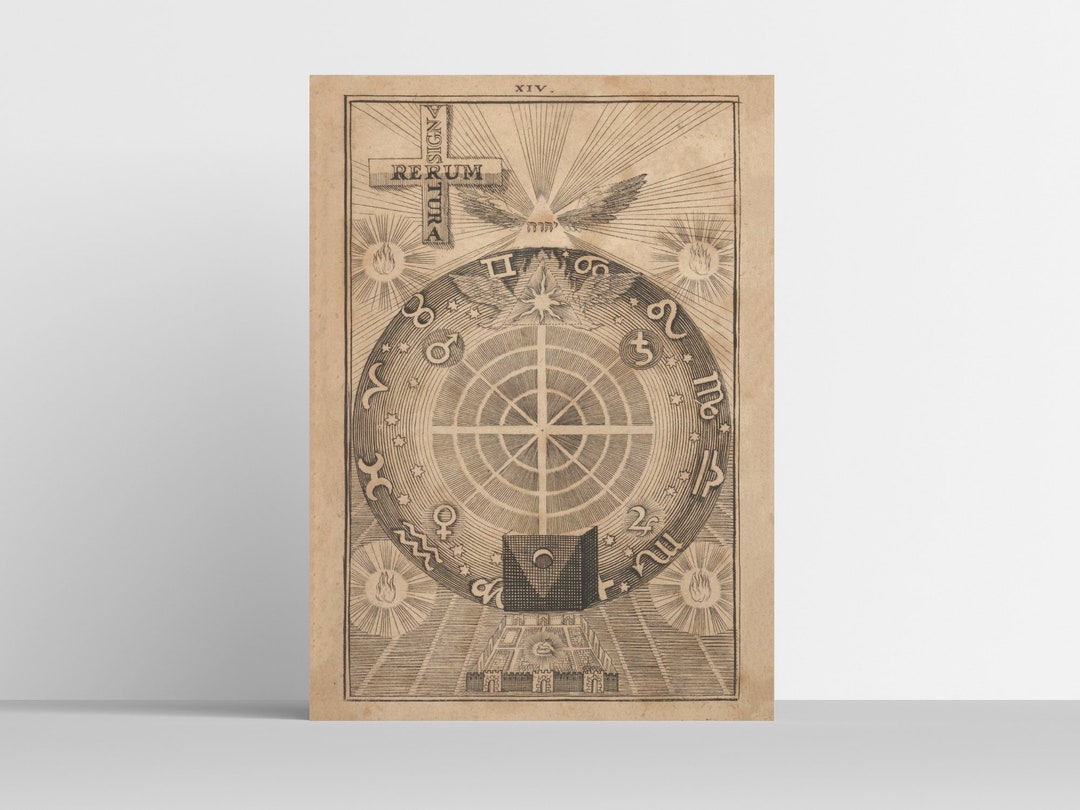 De Signatura Rerum, (the Signature of All Things) Frontispiece, Jacob ...