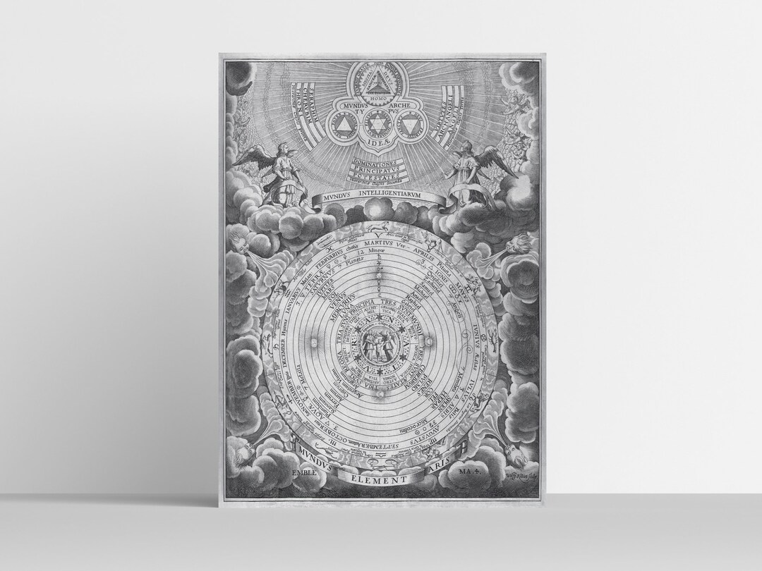 Emblema 4 - Microcosmus Hypochondriacus, Geigers (1652) | Occult ...