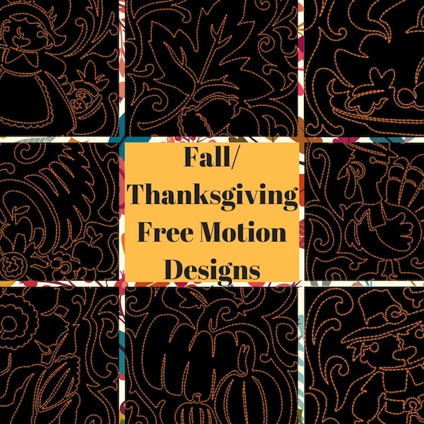 Thanksgiving Embroidery Designs for Machine - Etsy