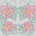10 Floral Line-art Machine Embroidery Designs Instant Download 4x4 - Etsy