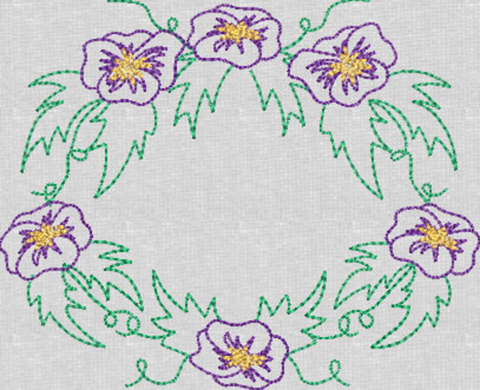 10 Floral Line-art Machine Embroidery Designs Instant Download 4x4 - Etsy