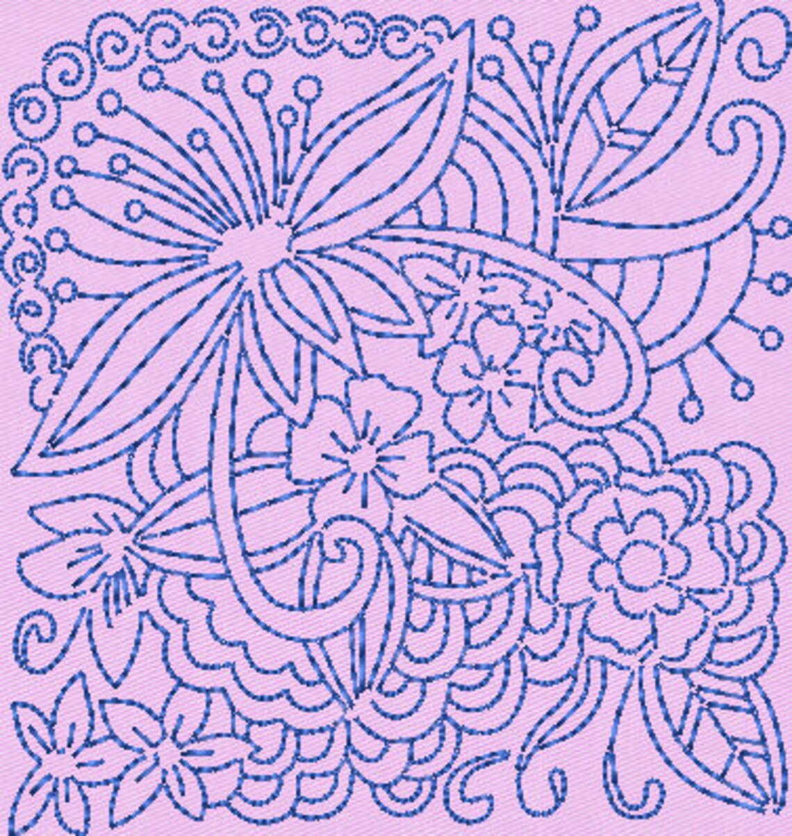Spring Block Machine Embroidery Designs PACK OF 10 Instant Download - Etsy