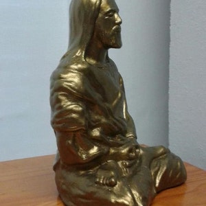 Jesus Christ Meditating Full Lotus Yoga Position - Etsy