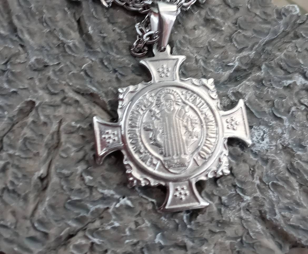 Saint Benedict Cross of Protection Catholic Faith Catholics - Etsy