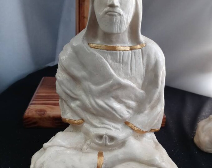 Jesus Christ Meditating Full Lotus Yoga Position - Etsy