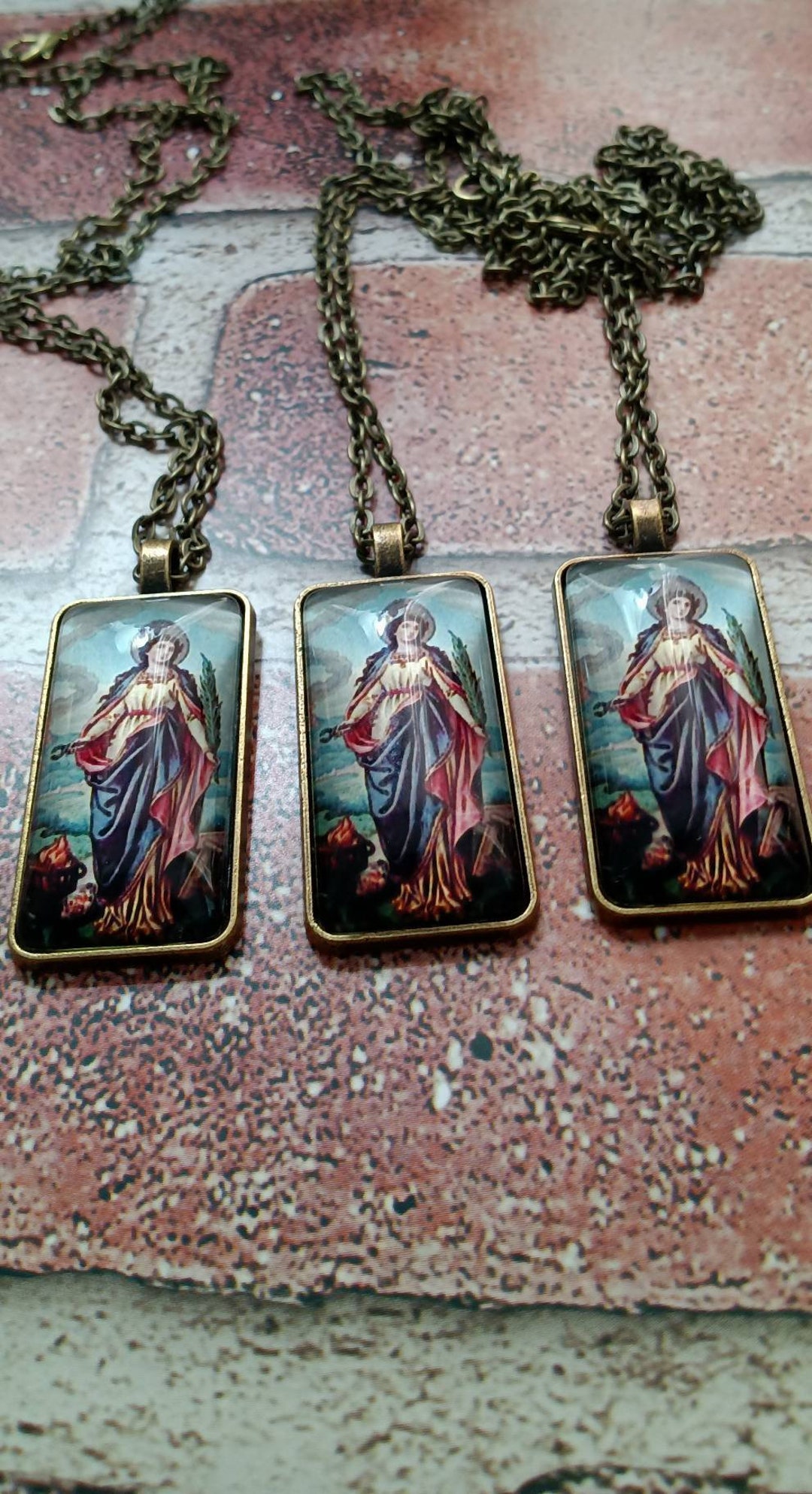 Santa Agueda Saint Agatha Santa Agueda Patrón Saint - Etsy