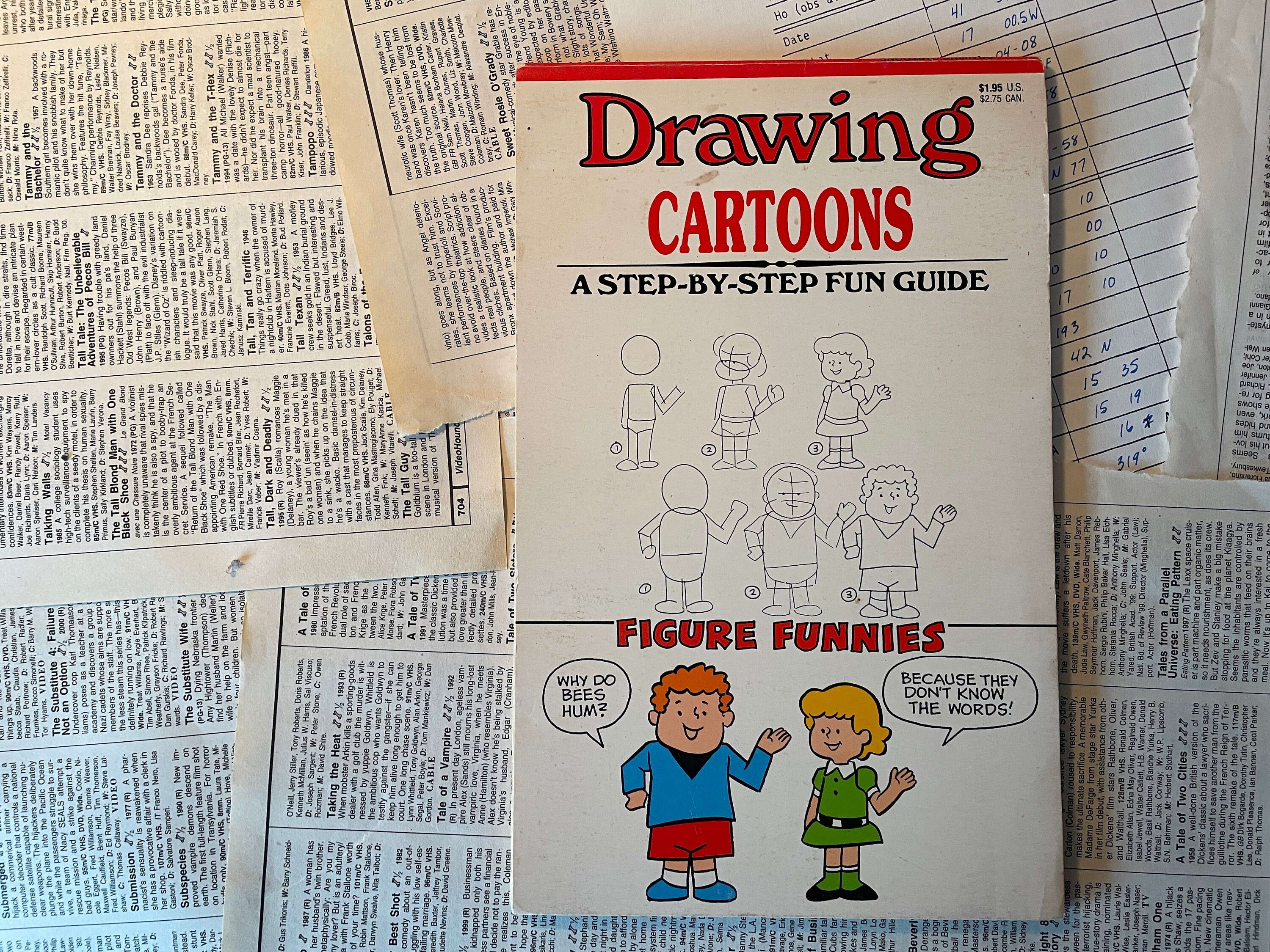 How To Draw Cartoons Book