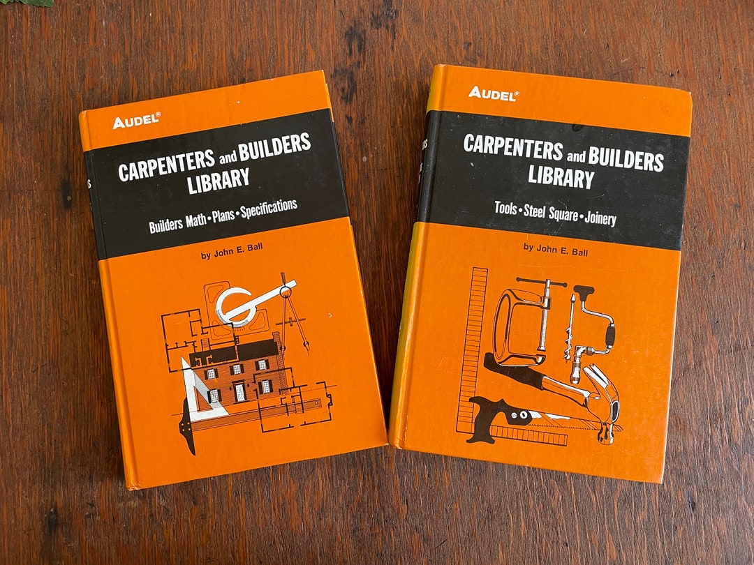 Carpenter's Builders Library 2 Books by John E Ball - Etsy