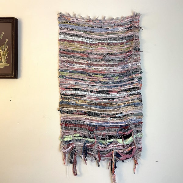 Rag Rug Runner - Etsy