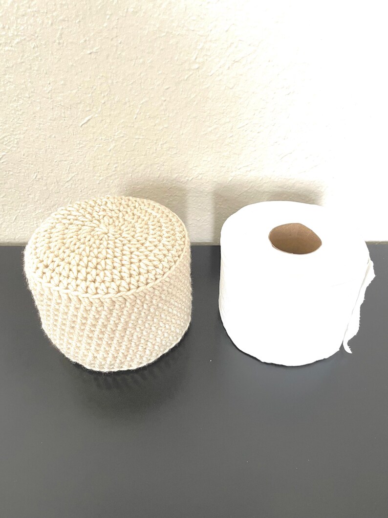 Farmhouse Crocheted Toilet Paper, Toilet Tissue Cover, Cozy - Etsy