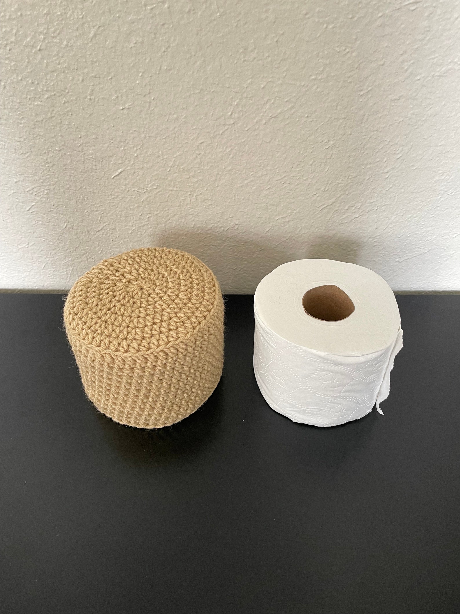 Farmhouse Crocheted Toilet Paper, Toilet Tissue Cover, Cozy - Etsy