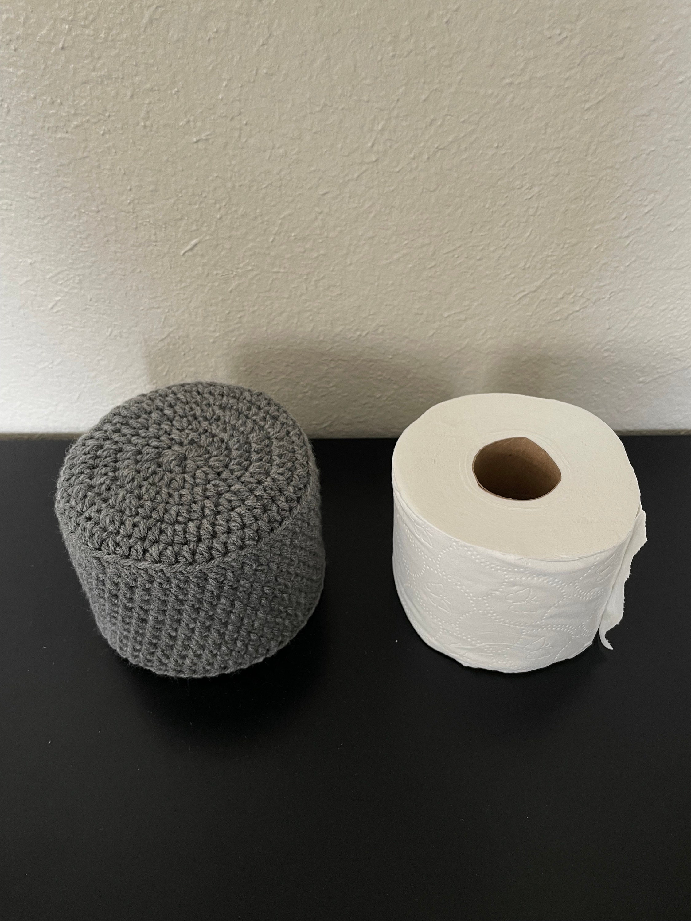 Farmhouse Crocheted Toilet Paper, Toilet Tissue Cover, Cozy - Etsy