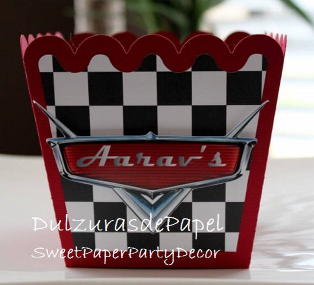 Cars Favor Party Box disney Cars Favor Box, Cars Party, Disney Cars ...