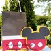 Mickey Mouse Favor Bag Goodie Bag Candy Set of 12 - Etsy