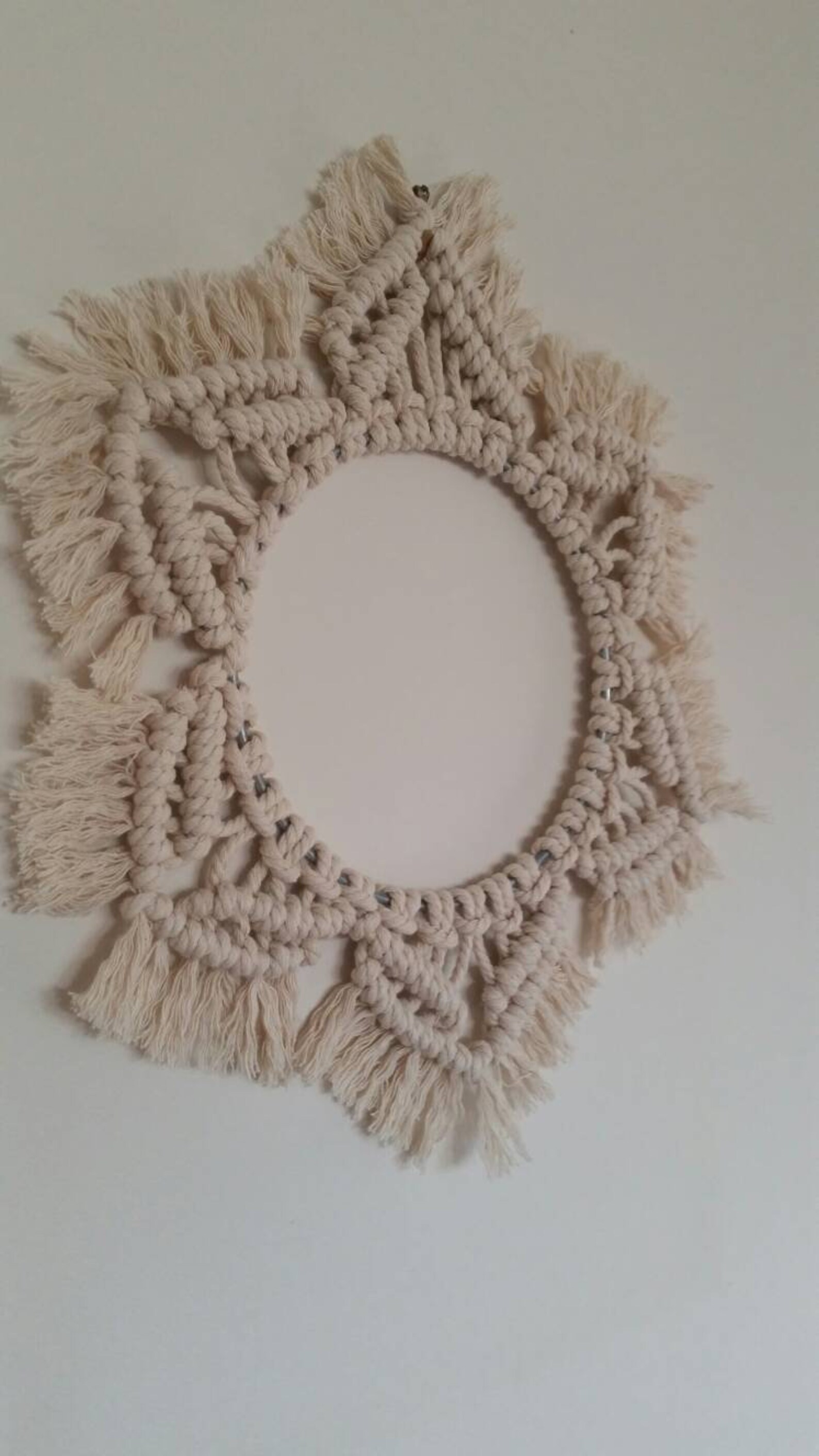 Macrame Circle Wall Hanging - Etsy