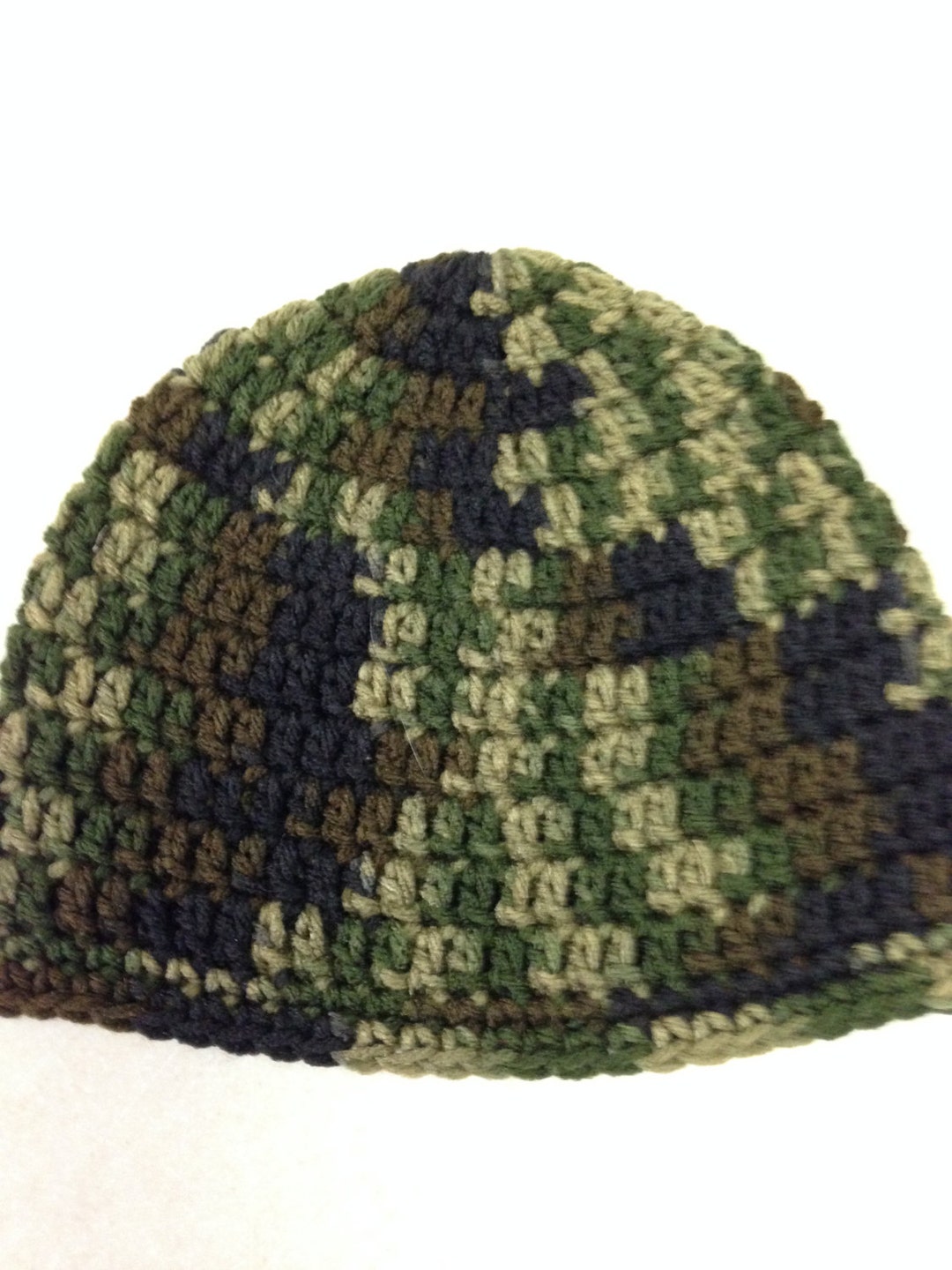 Toddler Camo Beanie, Handmade Crochet Camouflage Beanie, Camouflage Hat ...