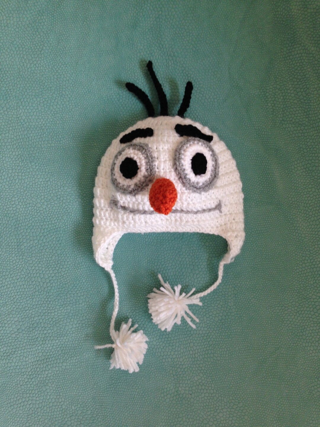 Disney Olaf Crochet Hat, Frozen Olaf Hat, Olaf Hat, Snowman Hats ...
