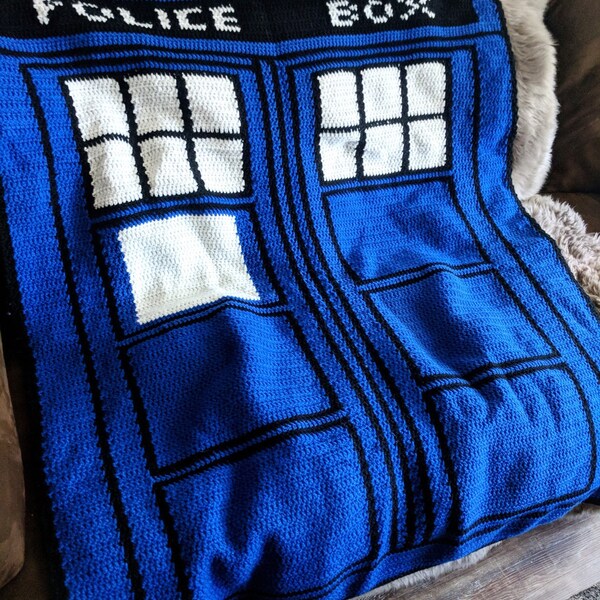 Doctor Who Blanket - Etsy