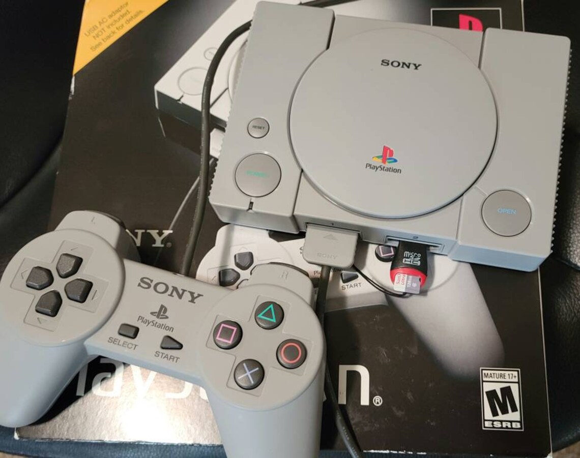 Ps1 psx classic mini PlayStation one pre-loaded and | Etsy