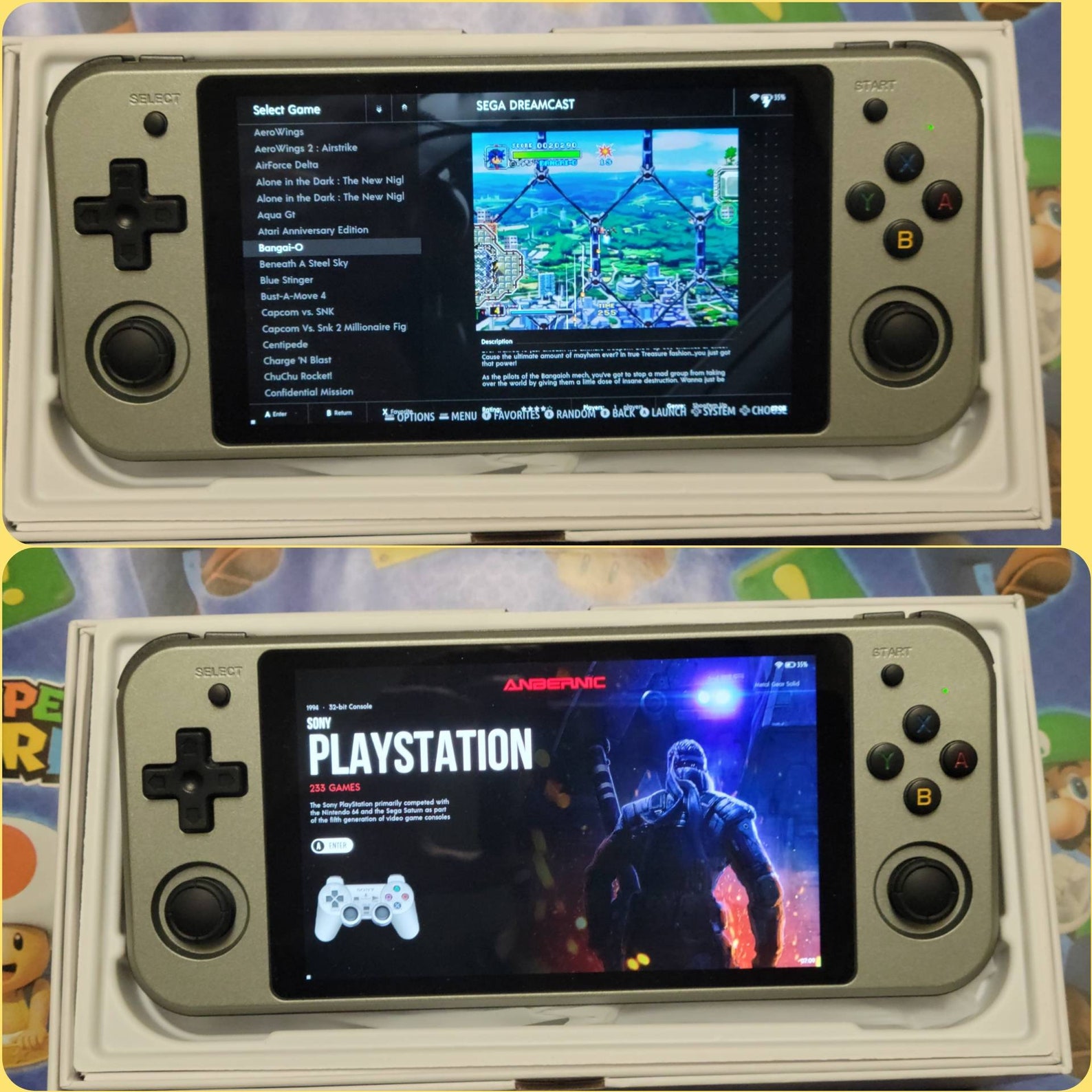 New Anbernic RG552 Handheld Gaming Console Dual Boot 256GB - Etsy