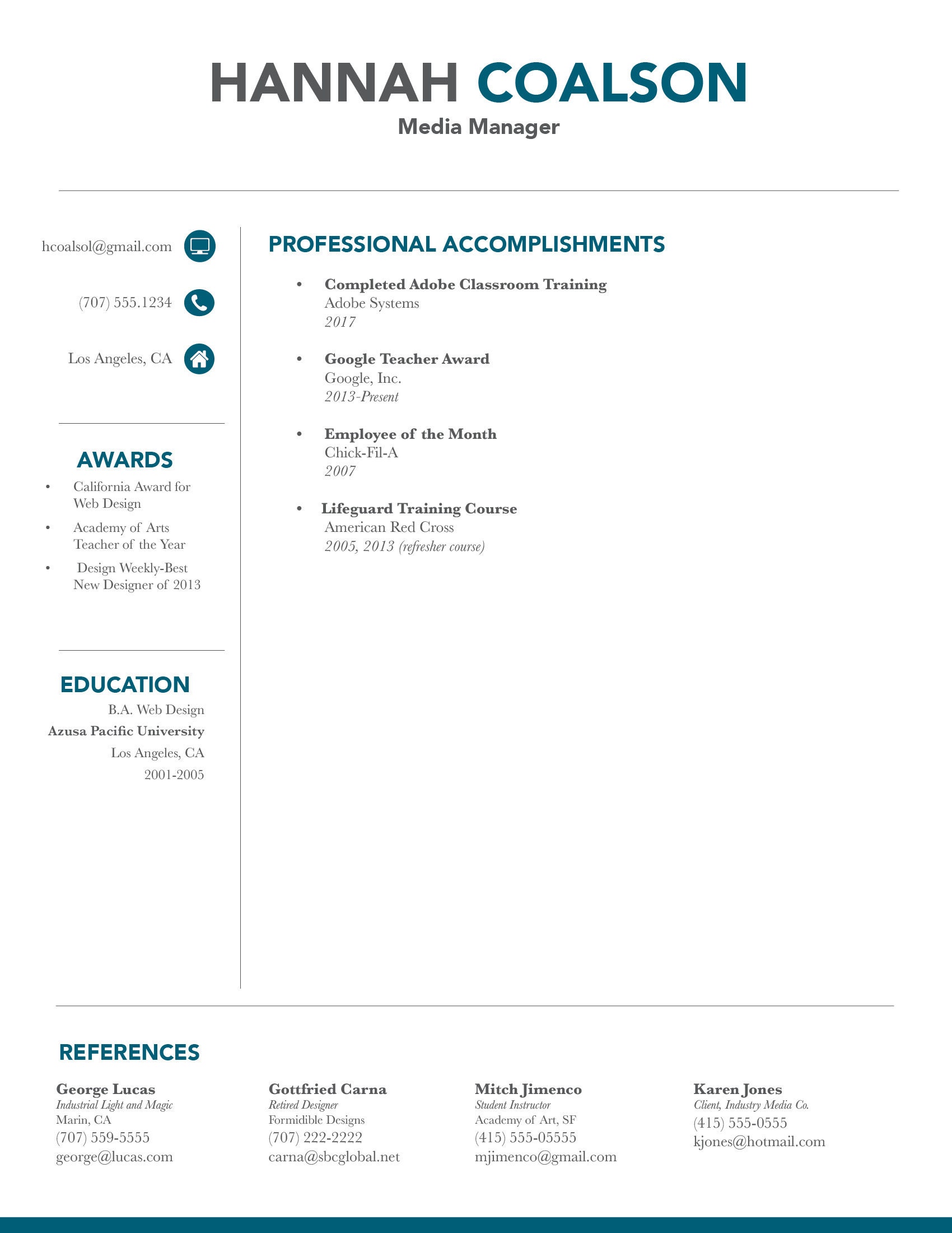 Customized Resume Design - Etsy